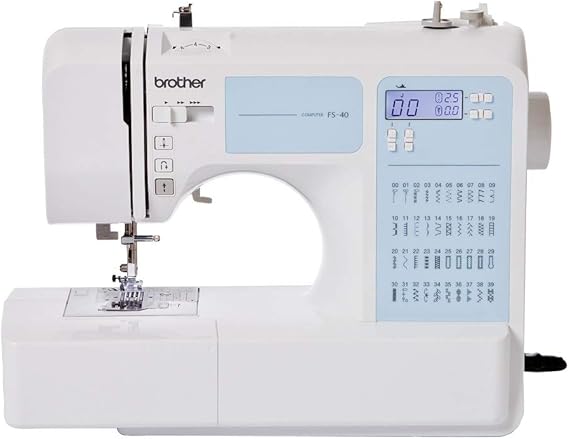 Brother FS40 40-Stitch Electronic Sewing Machine with Instructional DVD ...