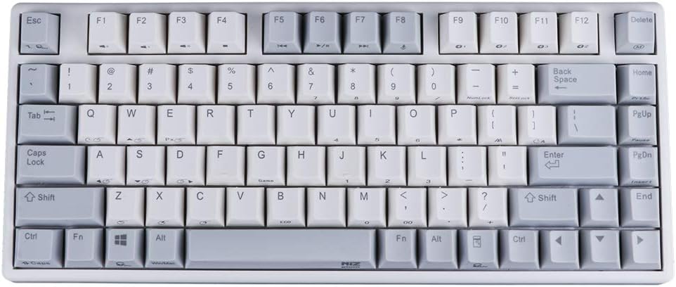 Epomaker NIZ Plum 84-keys Electro-Capacitive Keyboard Cherry MX Switch for Windows PC Gamers ...
