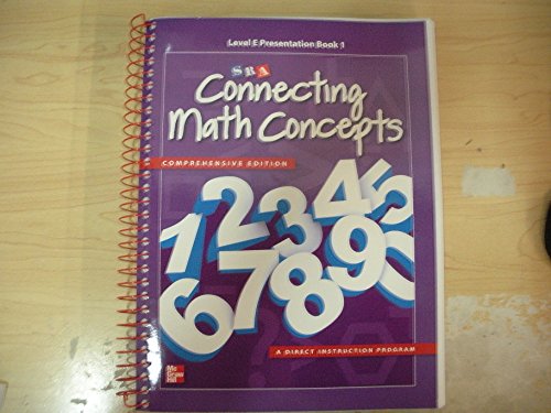 SRA Connecting Math Concepts Level E Presentation Book 1: SRA ...