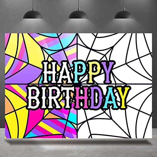 Mua 7x5ft Wednesday Birthday Backdrop Stained Glass Window Gothic ...