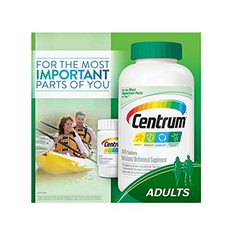 Centrum Multivitamin for Adults (425 TOTAL TABLETS including a bonus ...