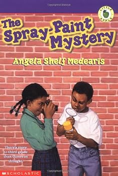 The Spray-Paint Mystery book by Angela Shelf Medearis