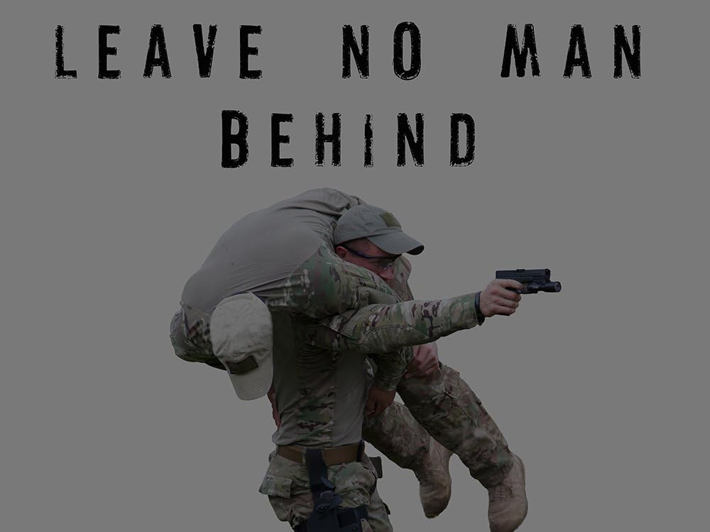 Amazon.com: Police "Leave No Man Behind" Poster - 18x24 Version 1 ...