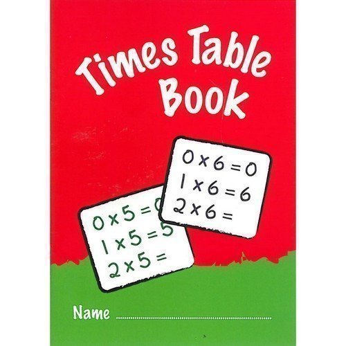 A6 Exercise Book with Times Table Cover: Amazon.co.uk: Kitchen & Home