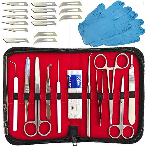 Dissection Kit - 25 Pieces for Anatomy Biology Lab Experiment with ...