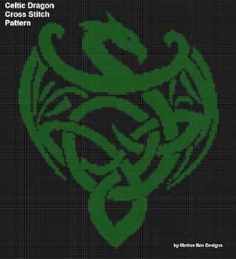 Amazon.com: Celtic Dragon Cross Stitch Pattern eBook: Mother Bee ...