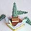 Amazon.com: Oasis Supply Evergreen Tree Cake Decorating Pick, 3-Inch ...