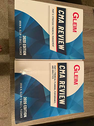 Gleim CMA Review Part 1 & 2 2020 Edition: Irvin N. Gleim, Dale L ...