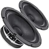 Amazon.com: Faital Pro 8FE200 4ohm 8" 95dB Woofer Midbass Voice ...