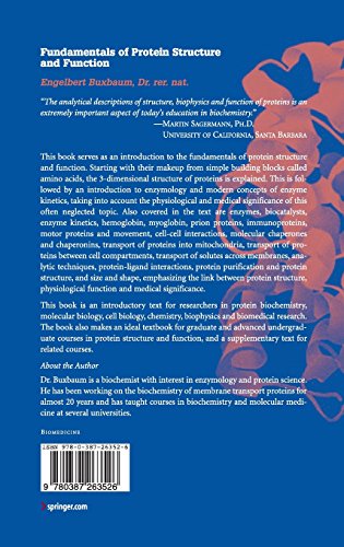 Buy Fundamentals of Protein Structure and Function Online at ...