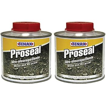 Tenax Proseal Granite Sealer, Marble Sealer, Stone Sealer - 250mL (Pack ...