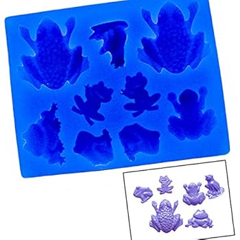 Amazon.com: Frogs Set Mold by First Impressions Molds: Baking Molds ...