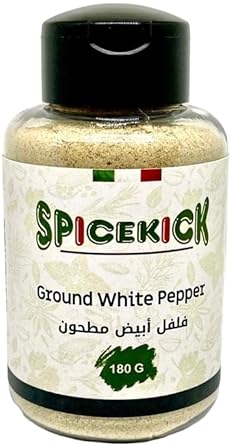 سعر White Pepper Ground 180g (SPICEKICK) فى مصر | بواسطة امازون مصر ...