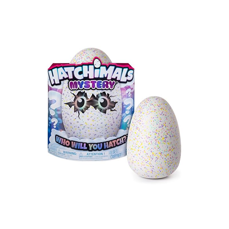 Hatchimals Mystery, Hatch 1 of 4 Fluffy Interactive Mystery Characters ...