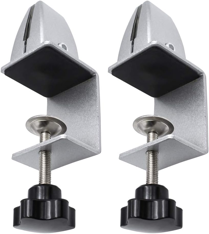 2pcs Desk Divider Clamp, Wear Resistance Screen Partition Clip, Heavy ...