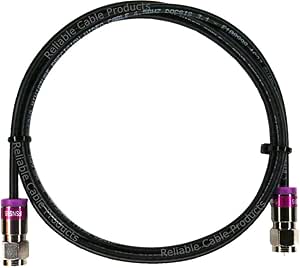 Amazon.com: Super Flexible Ultra-Thin Coaxial Coax Jumper Cable, 4.5GHz ...