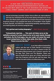 Elon Musk: Tesla, SpaceX, and the Quest for a Fantastic Future: Ashlee ...