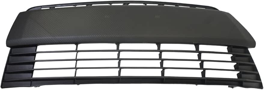 Amazon.com: Front Lower Center Bumper Grille Textured Black Replacement ...