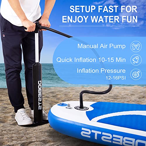 Stand Up Paddle Boards Adults Inflatable PaddleBoards 10'6"×33"×6" SUP ...