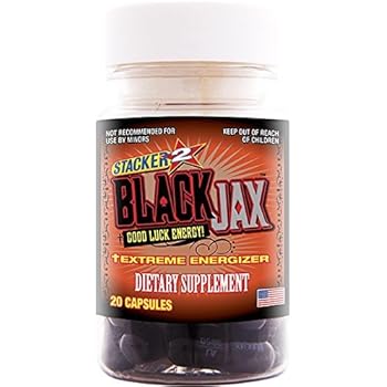 Amazon.com: Black Jax Stacker 2 Case (12) Bottles 20 ct. Extreme Energy ...