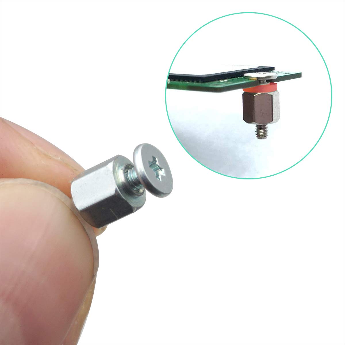 Akuoly PC Screws M.2 SSD NVMe Screws Set for ASUS Motherboard, 22 ...