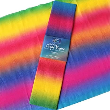 Crepe Paper 3 Metres x 50cm Various Colours for Art & Crafts Gift ...