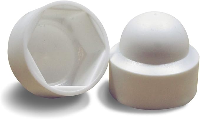 ajile - 100 Pieces - Snap on Domed nut Bolt Cap, Protective Cover for ...