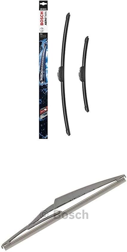 Wischblatt Satz Aerotwin AR653S + Bosch H301 Rear Heckscheiben-Wischer ...