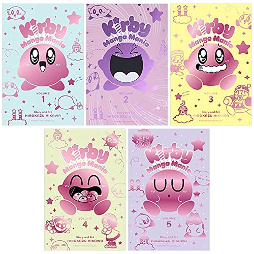 Kirby Manga Mania 5-book Collection Set Vol 1-5 by Hirokazu Hikawa in ...
