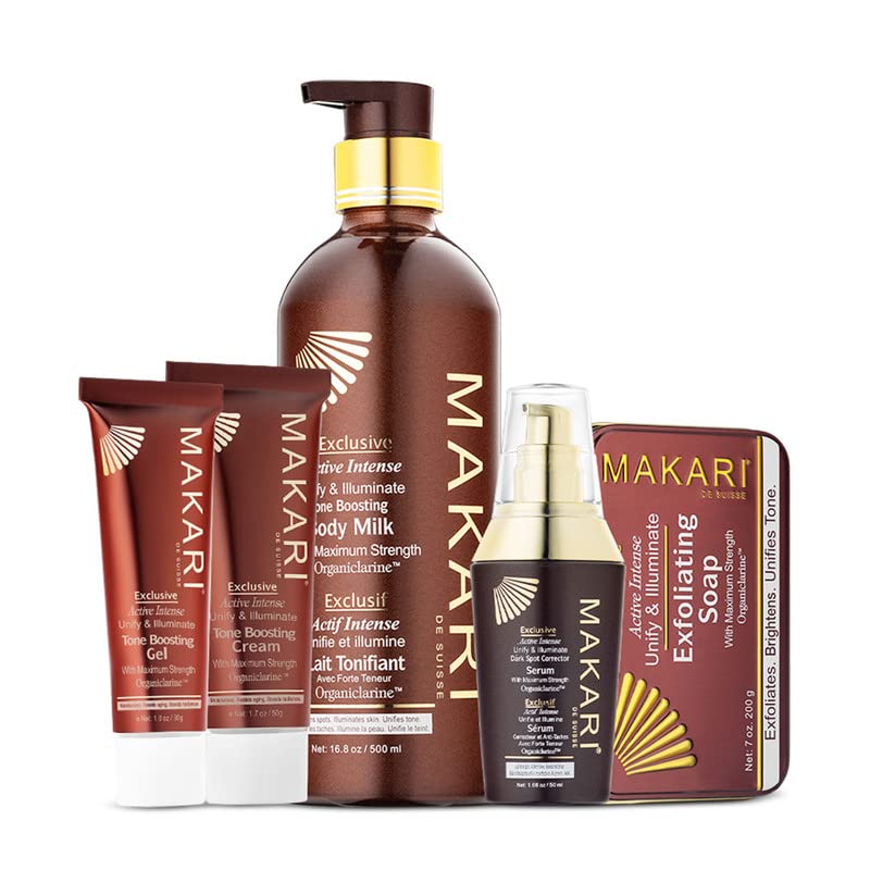 Makari Exclusive Skin Toning Gift Set | Complete Self Care Kit Includes ...