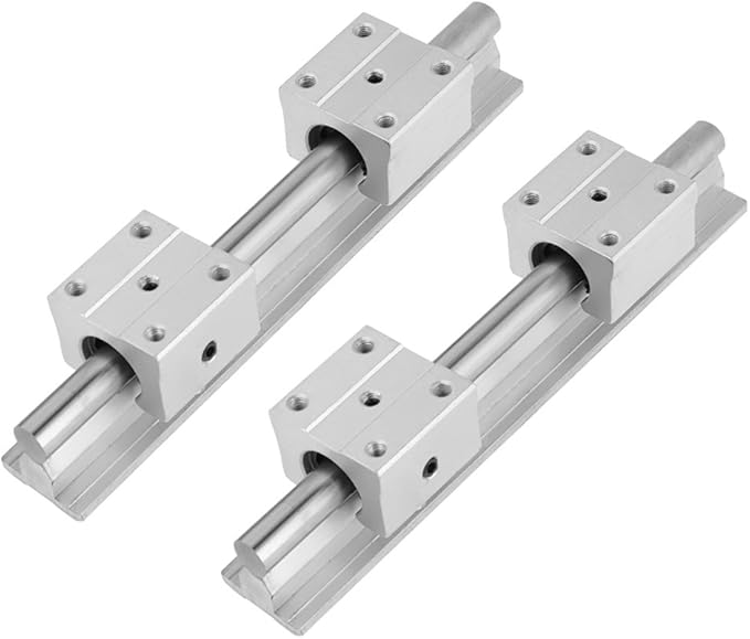 Guide con cuscinetti lineari - asse ottico lineare per cuscinetto a sfera a movimento ...