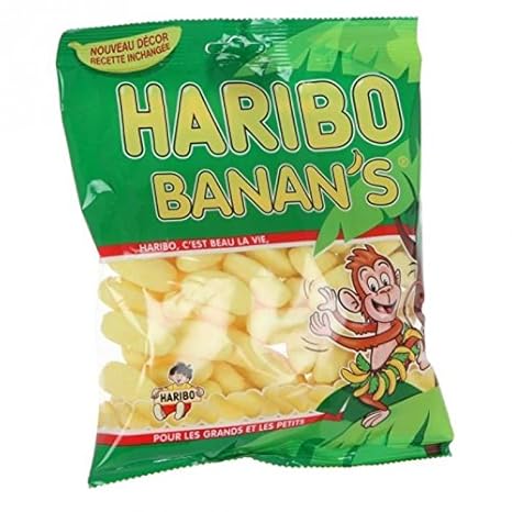 Amazon.com : Haribo BANANAS - FRENCH version : Grocery & Gourmet Food