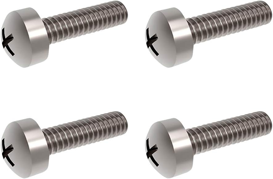 4 x M6 16mm Philips Bolts Screws for TV’s & Wall Mount VESA Bracket ...
