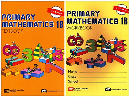 Primary Mathematics 1B SET--Textbook and Workbook: Singapore Math Inc ...