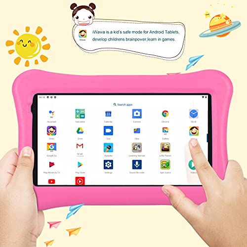 10.1 inch Kids Tablets iWawa APP Pre-Installed, Android 10 Go 2+32GB ...