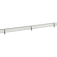 Amazon.com: Hardware Resources Metal Shelf Rail - Guard Fence for ...