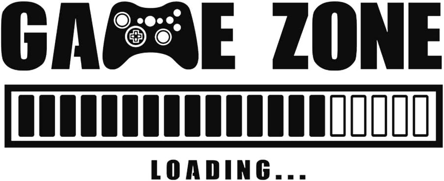 Amazon.com: Game Zone Loading Wall Decals, Video Game Wall Stickers ...
