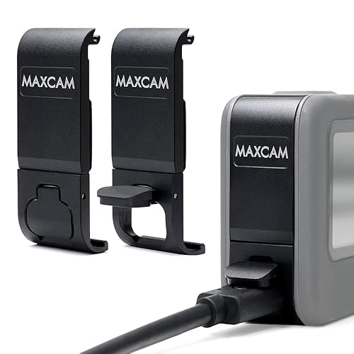 MAXCAM Aluminum Alloy Battery Cover Door for GoPro HERO13/HERO12/HERO11 ...