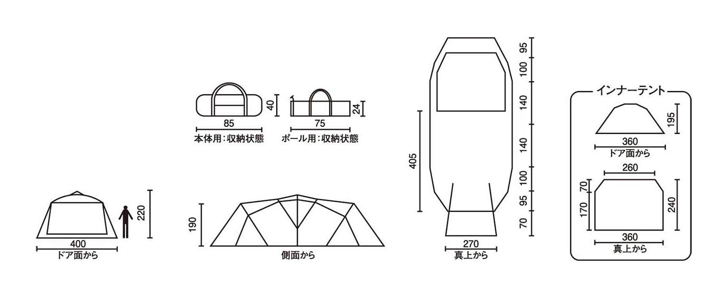 Mua Coleman Master Series 4S Wide 2 Room Cocoon III 6 Person Camping ...