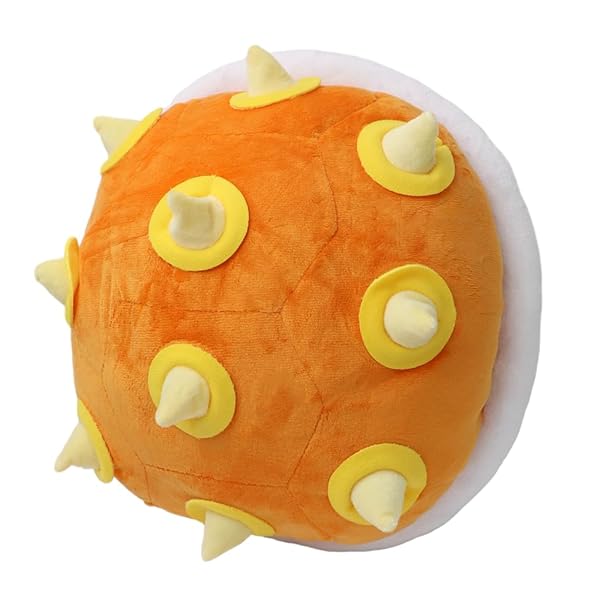 Orange Koopa Troopa Lemmy Backpack Turtle Shell Yellow Spiked Soft ...