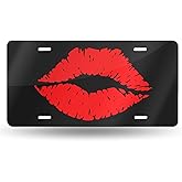 Amazon.com: Cute Funny Cat Glasses Beach Blue Front License Plate ...