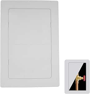 Plastic Easy-Snap Wall or Ceiling Access Panel for 27" x 14" Opening ...