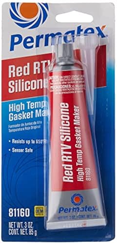 Permatex 81160 High-Temp Red RTV Silicone Gasket, 3 oz in Saudi Arabia ...