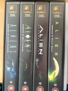 Alien Saga (Box Set): Alien/Aliens/Alien 3/Making Of Alien Resurr [VHS ...