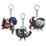 Amazon.com: EBTY DREAMS Inc. - Set of 2 Ghoul Acrylic Keychain Ken ...