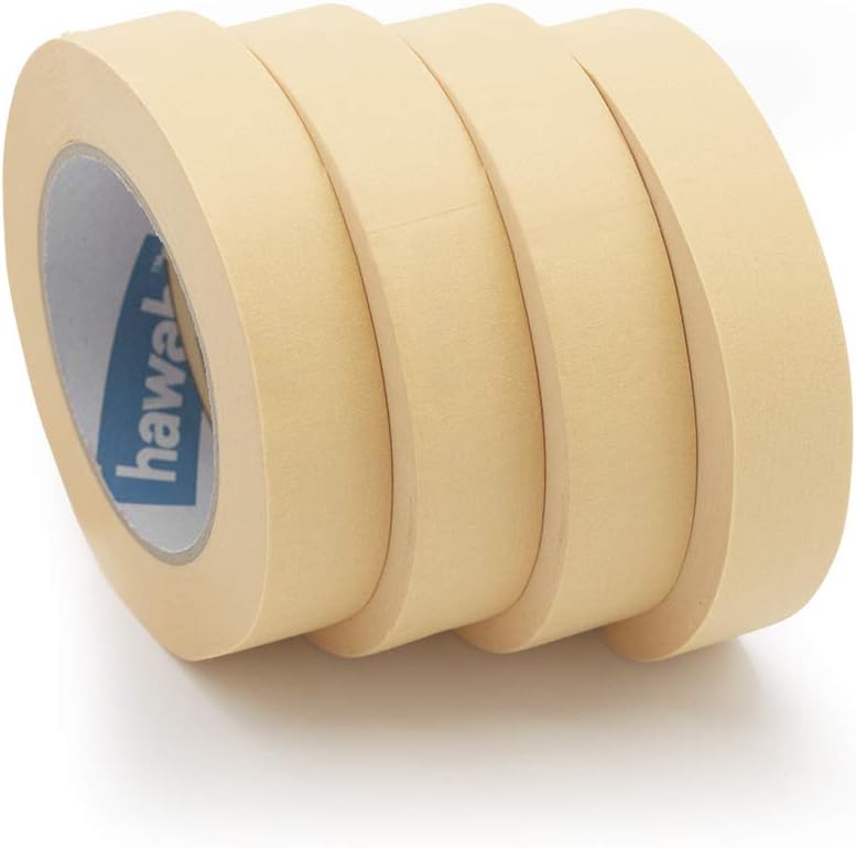 General Purpose Painter’s Masking Tape, Yellow Coloured, Medium ...