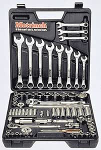 71 Pc. Metrinch Combination Socket and Spanner Set - Hand Tool Sets ...