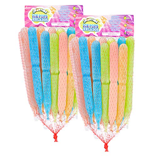 Fruit Flavored Ice Pops by Snowtime | 24 Frozen Treats, 2-Pack | Sugar ...