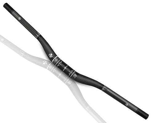 MTB Handlebars carbon fiber, 700mm handlebars, Mountain Bike bars, 31.8 ...