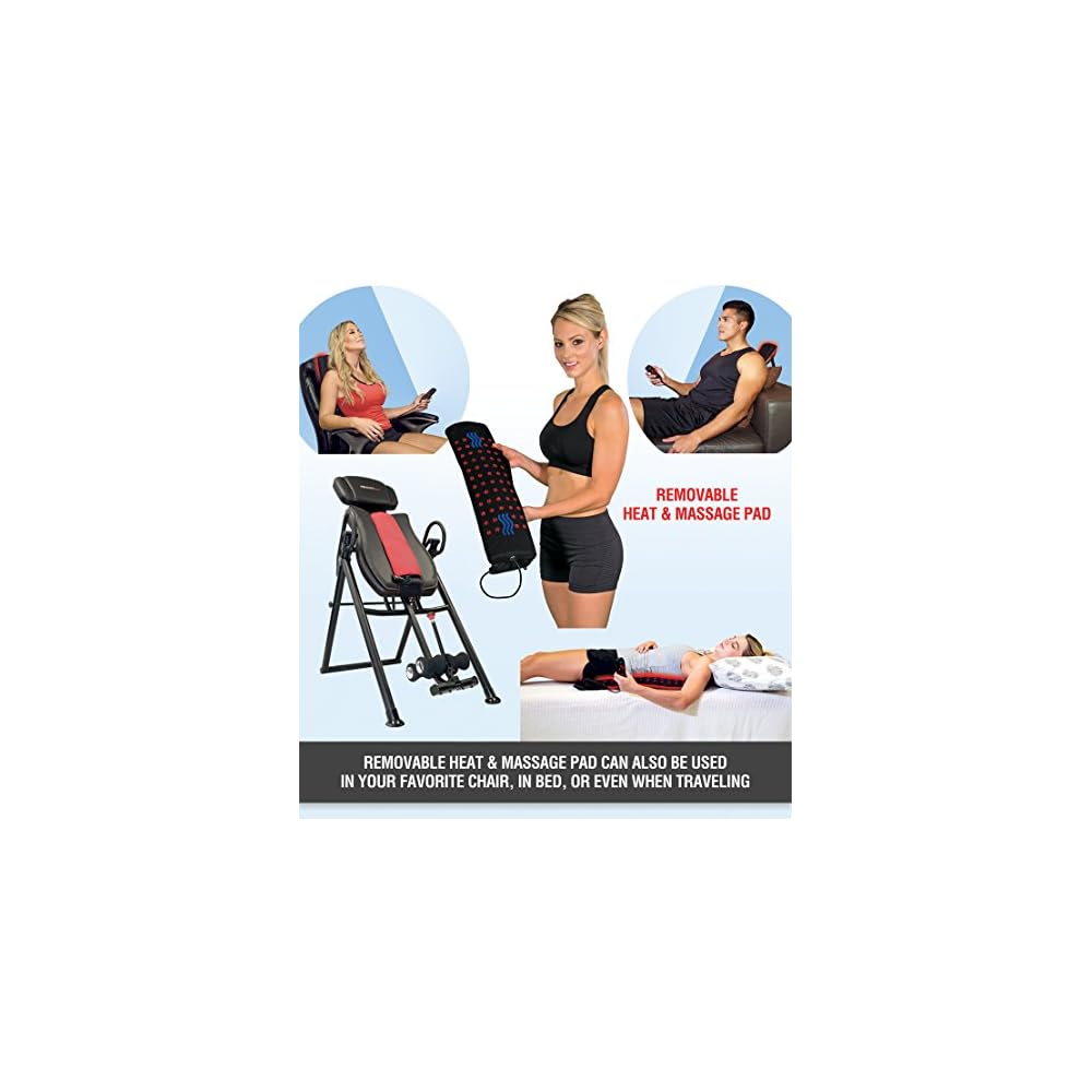 Health Gear ITM7.5 Big & Tall Inversion Table - 400 lbs, 5'1" - 7'0"